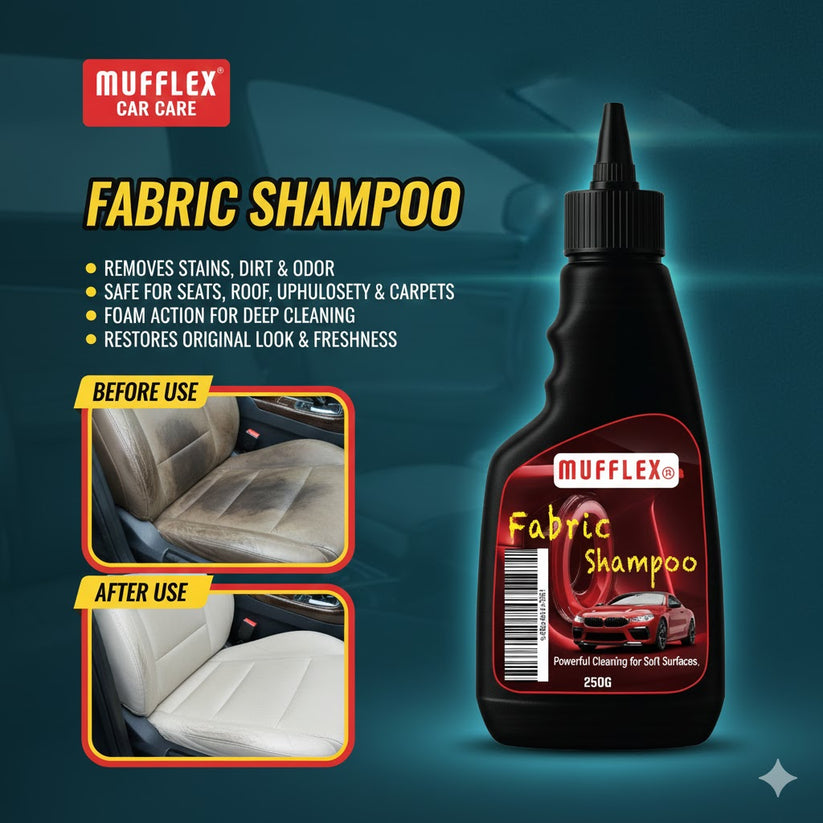 Fabric Shampoo – Deep Cleaning Formula for Seats, Roof & Upholstery ...