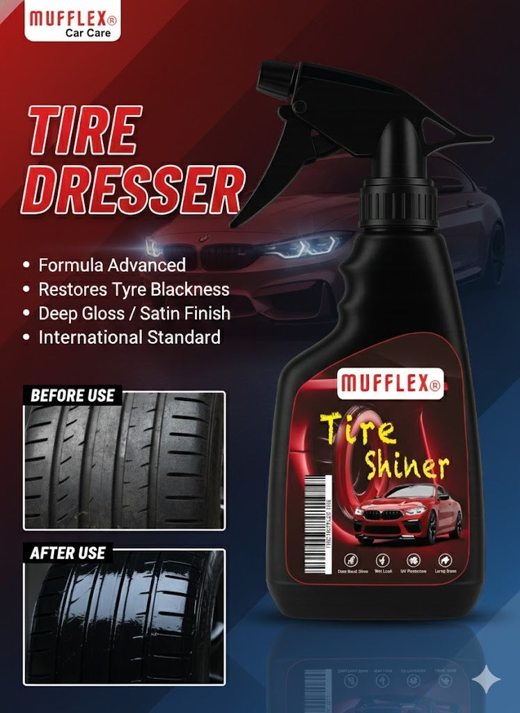 Tire Shiner & Protector – MUFFLEX CAR CARE®