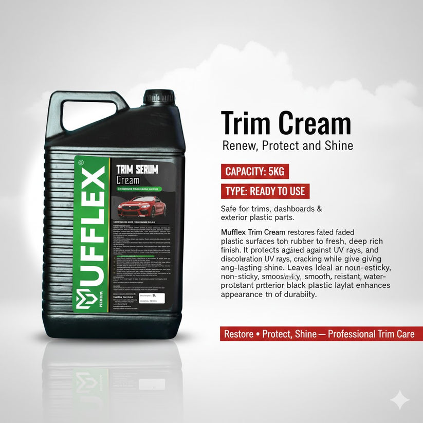 Trim Cream- Renew, Protect, and Shine – MUFFLEX CAR CARE®