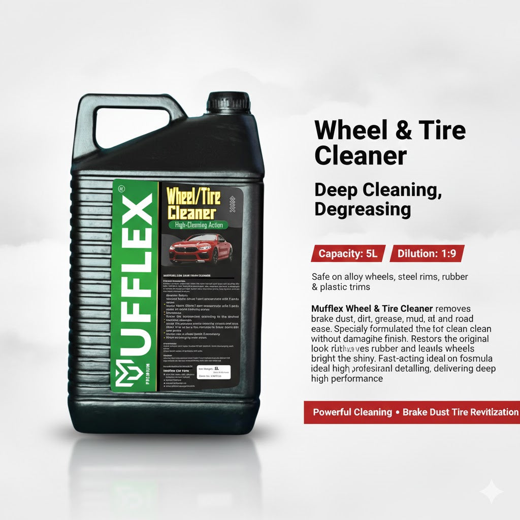 Wheel Cleaner Concentrate 1:9-Clean, Protect, and Enhance – MUFFLEX CAR ...